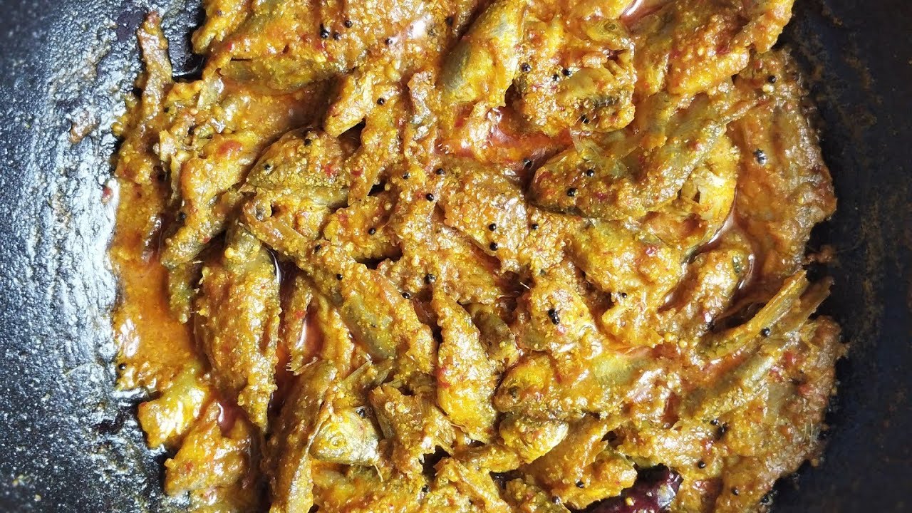 छोटी मछली बनाने का आसान तरीका। Pothi Fish Curry Recipe #smallfishcurry ...
