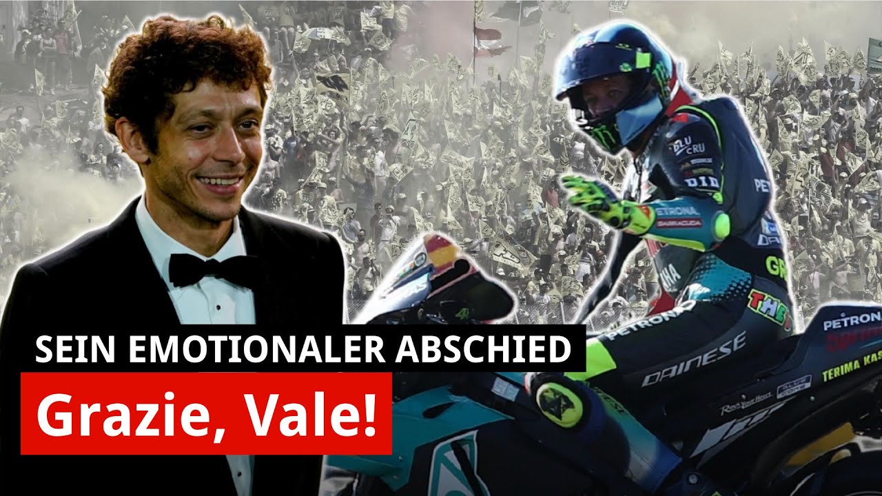 Abschied von Rossi: War es an der Zeit? | MotoGP ehrt ihren Superstar ...