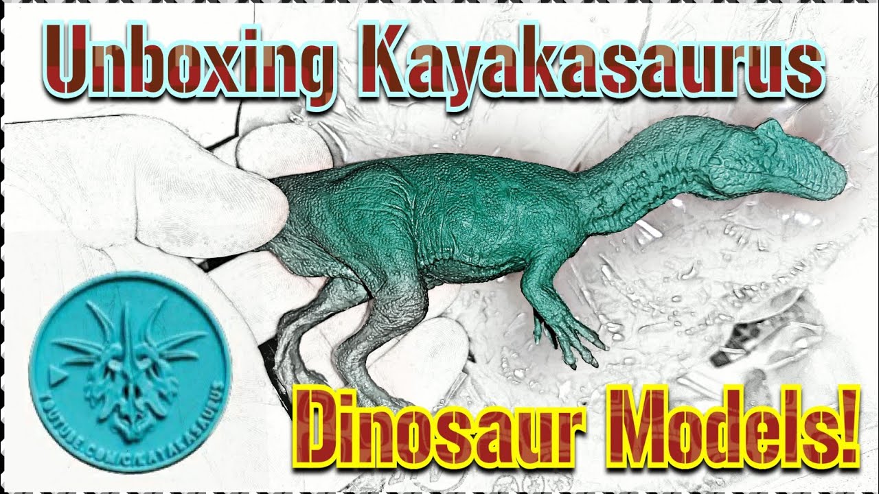 Unboxing some AWESOME Kayakasaurus Dinosaur Models!!! - YouTube