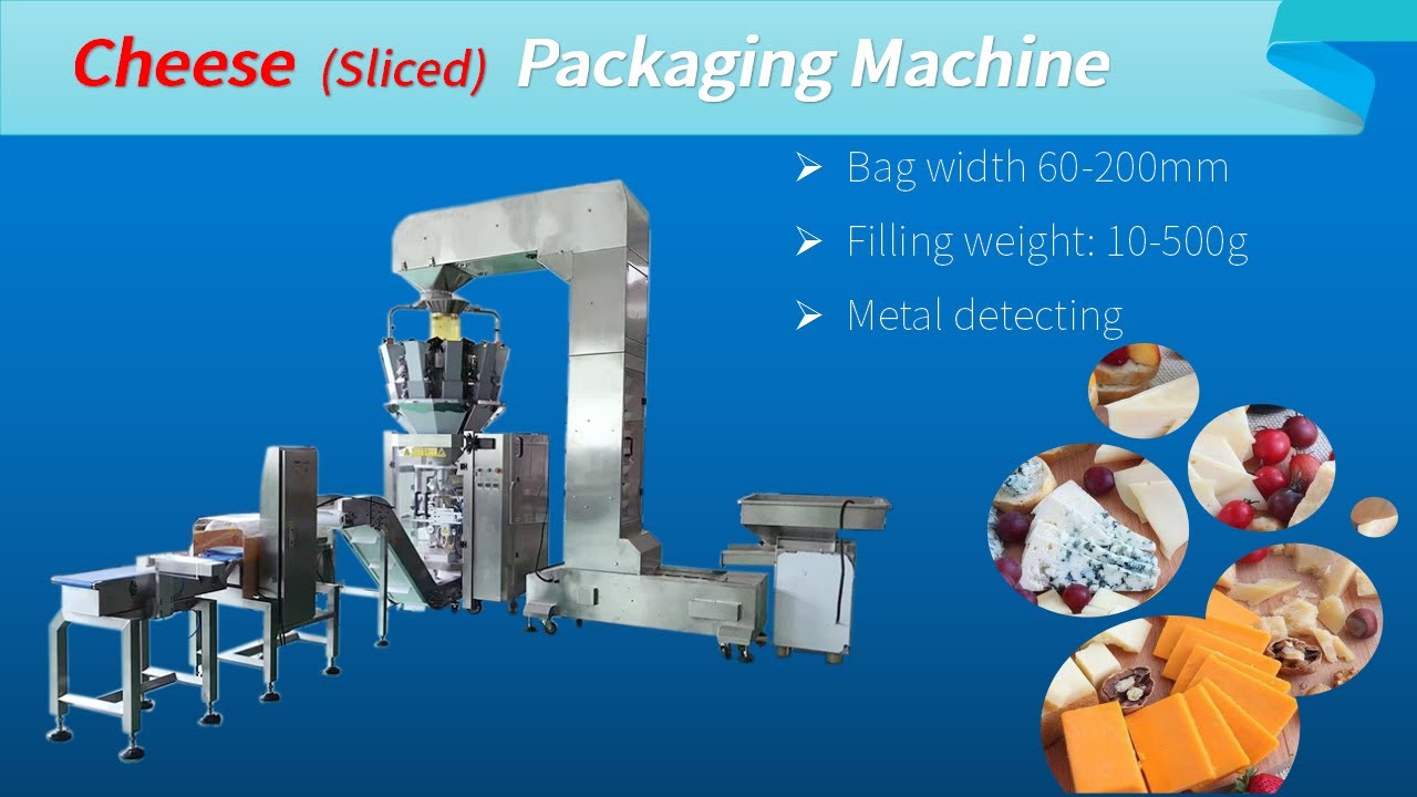 Sliced cheese Packaging Machine - YouTube
