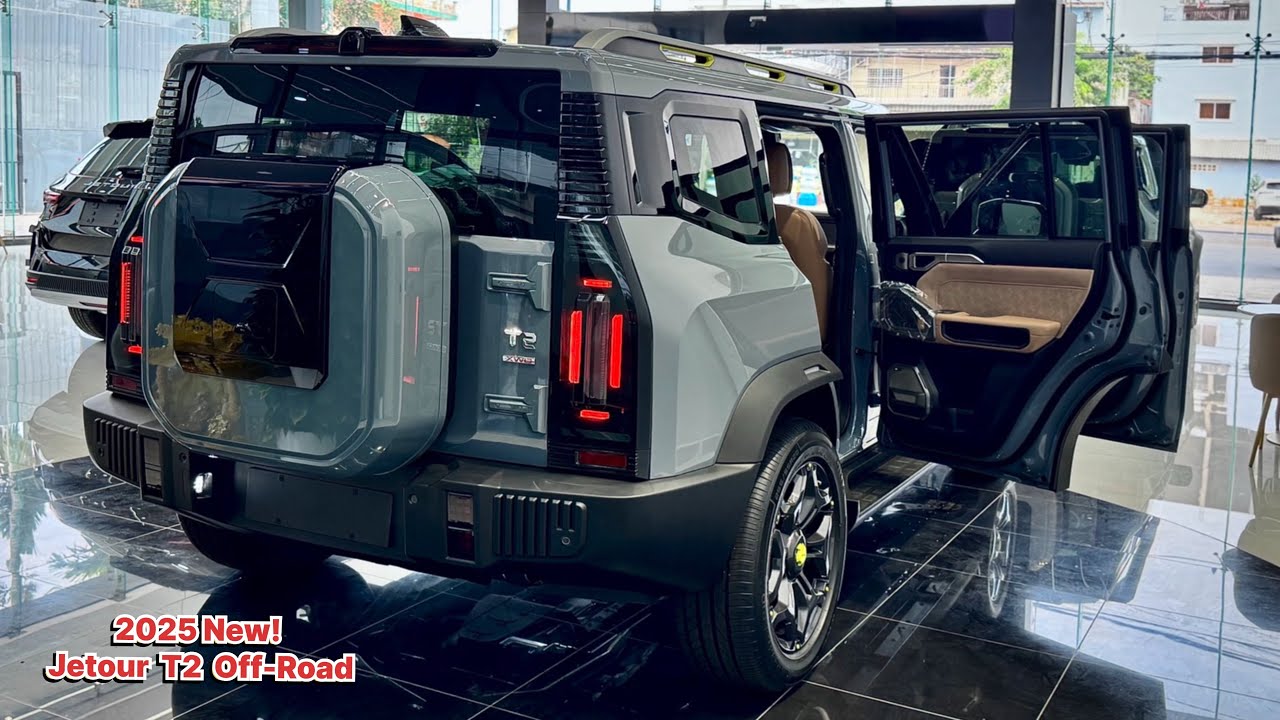 First Look 2025! All-New Jetour T2 - Premium Comfort Off-Road, Interior ...