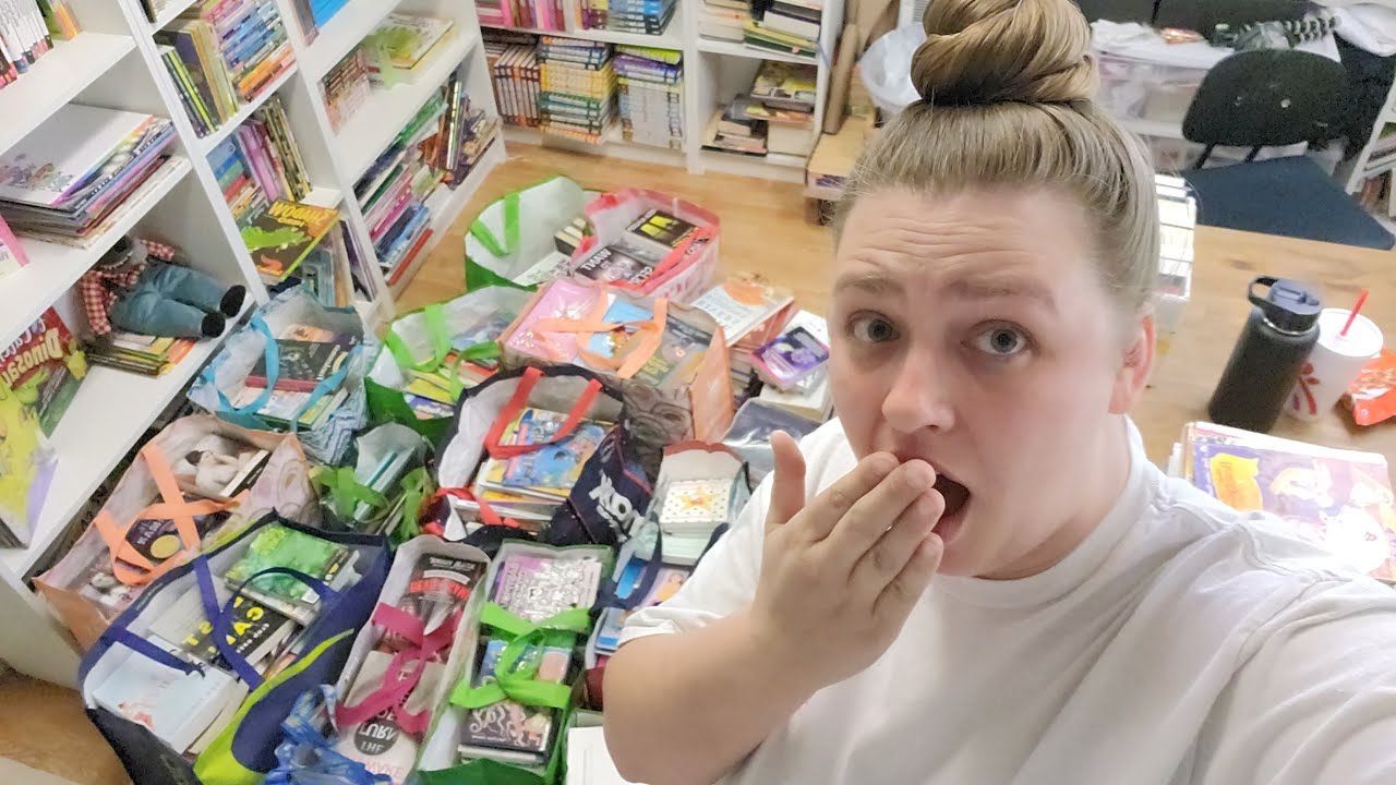 How I Sort and Organize My Books as a Full Time Reseller | Book Haul to ...