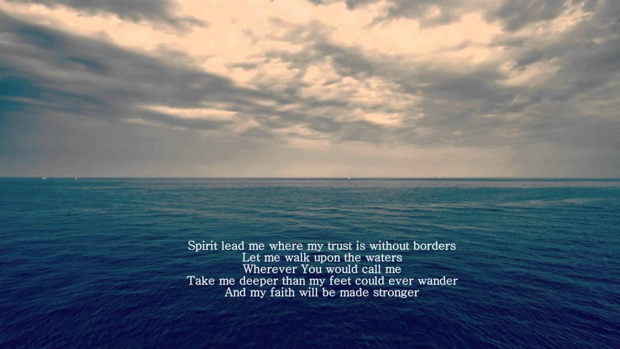 Hillsong UNITED - Oceans (Where feet may fail) - Playback - YouTube