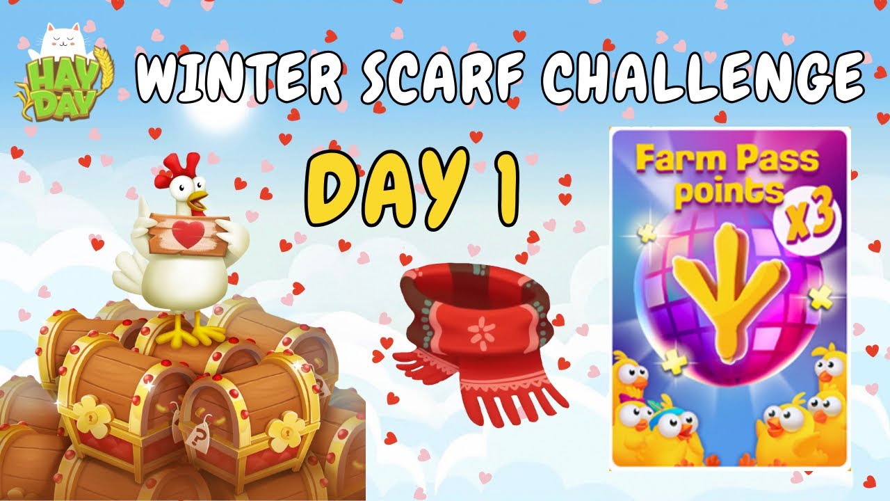 Day 1 ~ Can I complete the winter Scarf Challenge?🧣 - YouTube