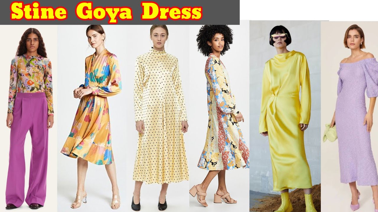 Stine Goya Dress/Dress Design-190/Mix Design - YouTube