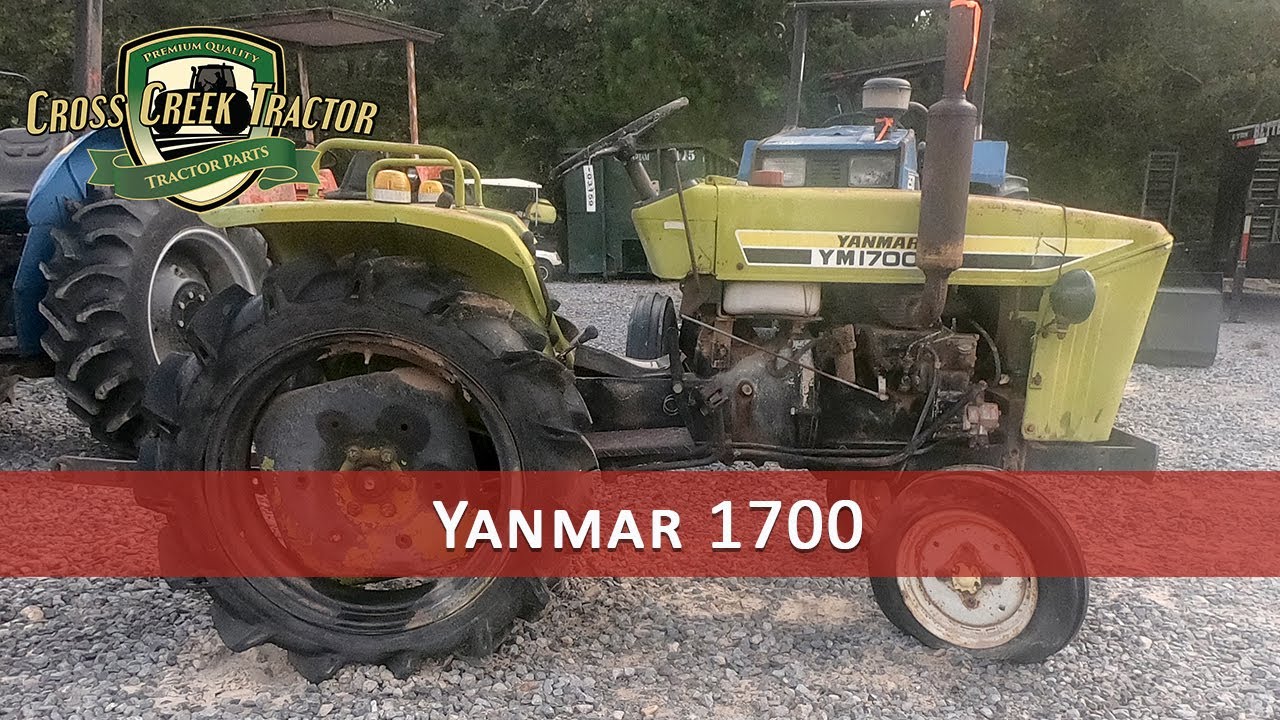 Yanmar 1700 Tractor Parts - YouTube