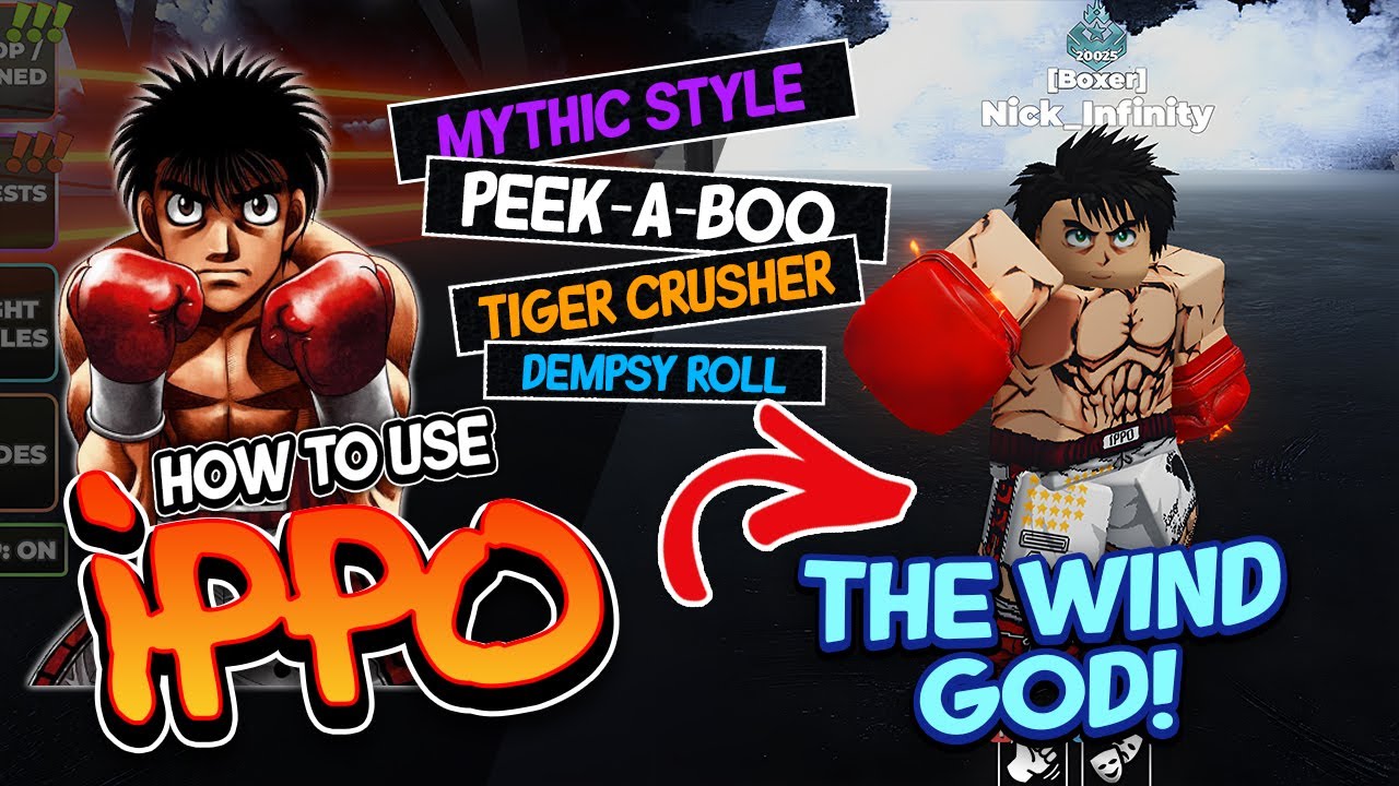 HOW TO USE IPPO STYLE LIKE A PRO | UNTITLED BOXING GAME - YouTube