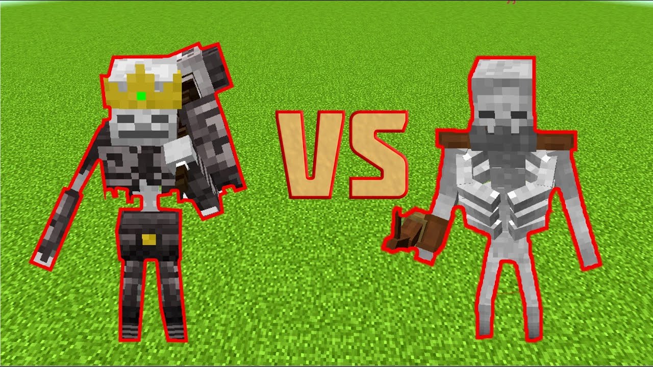 Mutant Skeleton VS Boss Skeleton in Minecraft!!!! - YouTube