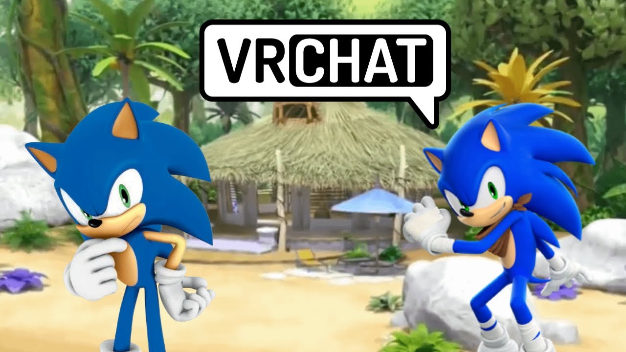 SONIC MEETS BOOM SONIC IN VRCHAT! - YouTube