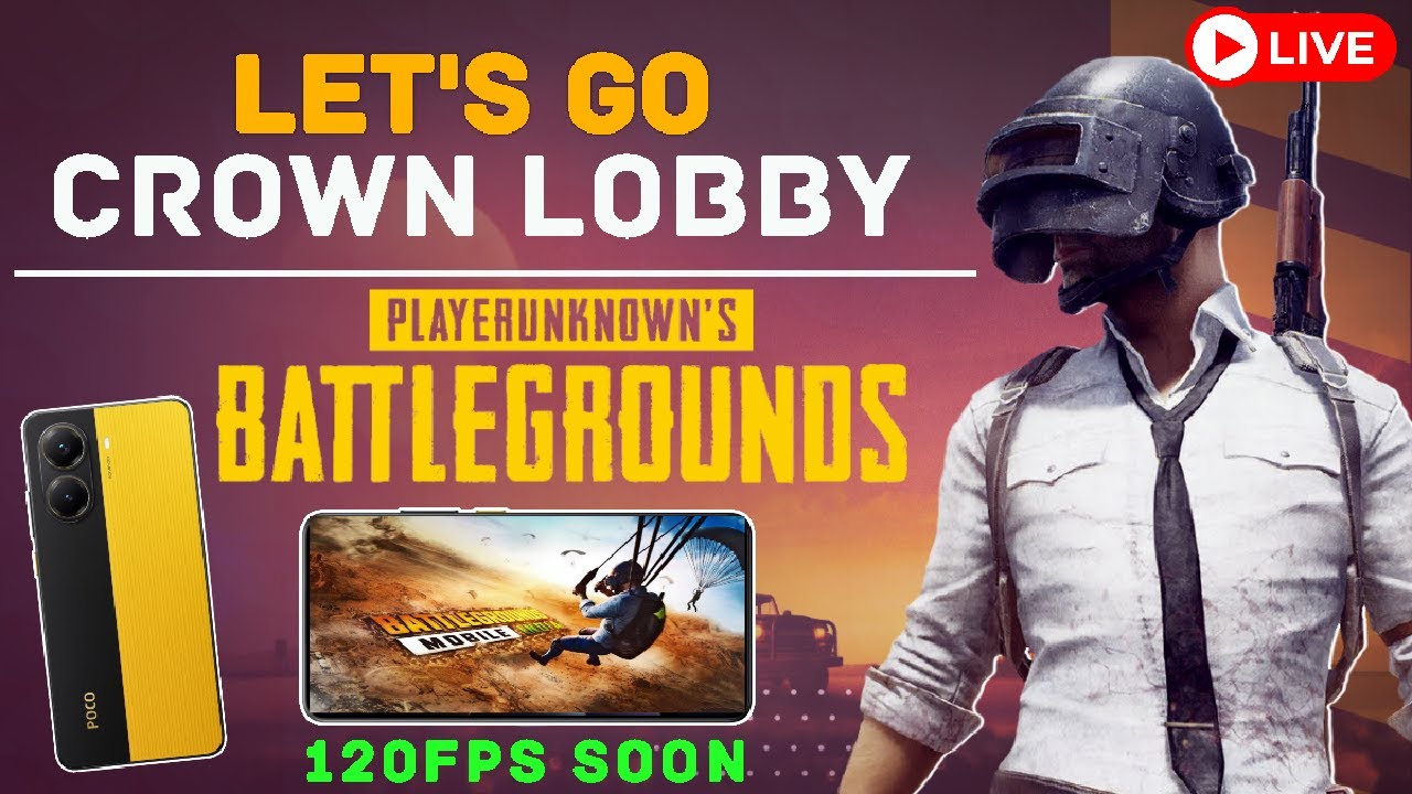 LET'S GO CROWN LOBBY 😂 1ST LIVE STREAM - YouTube