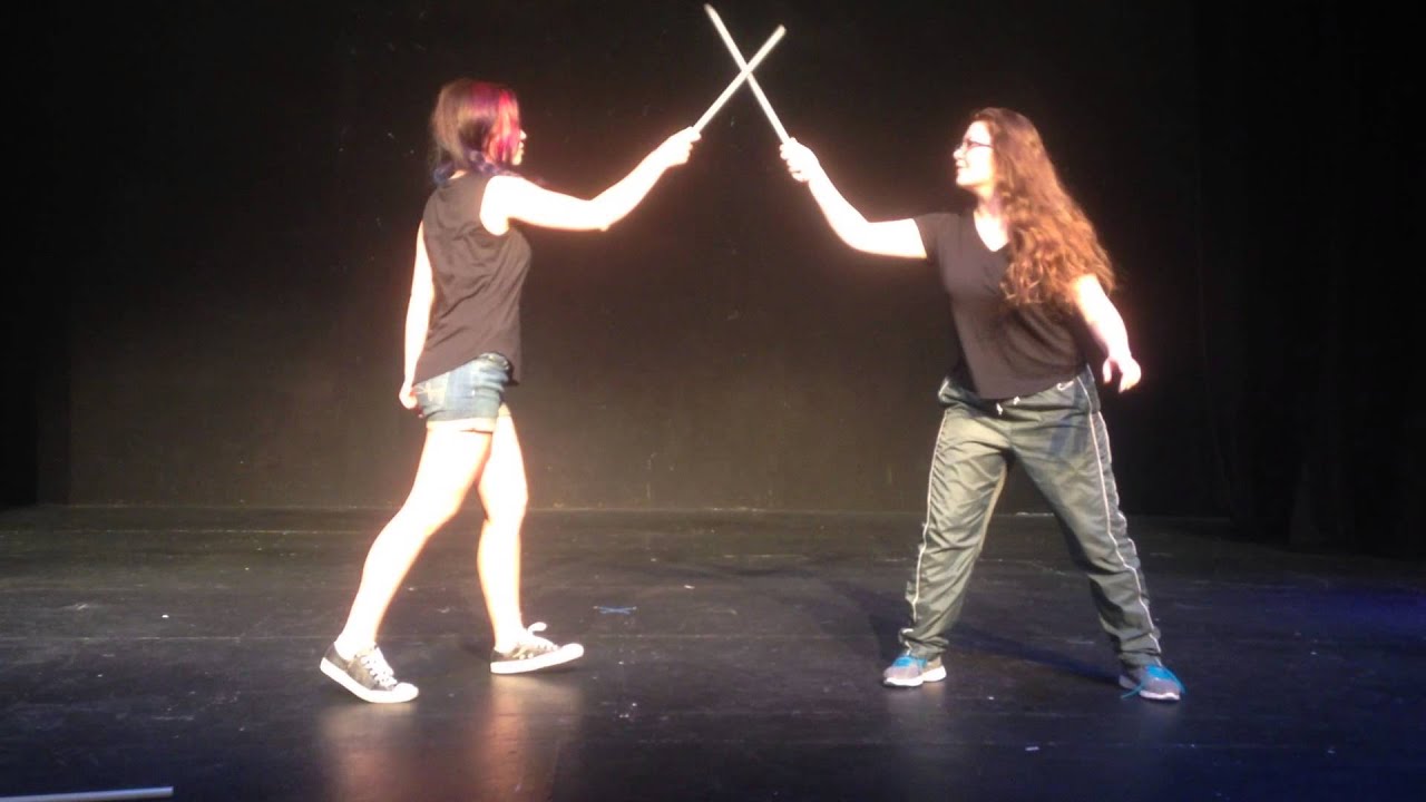 Pirates of Penzance! Sword fight! 2015 - YouTube