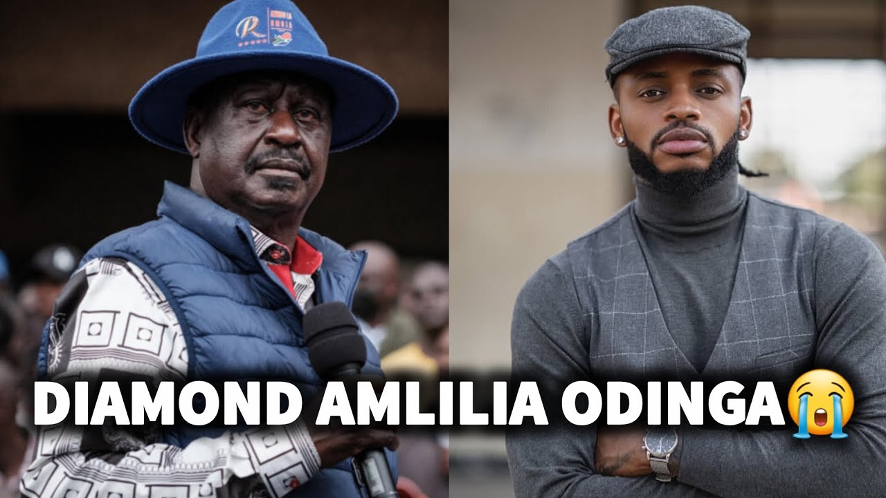 DIAMOND NA ALIKIBA WAMLILIA RAILA ODINGA/WAKENYA WAVUTIWA NA KITENDO ...