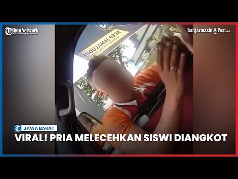 Viral ! Seorang Pria Melecehkan Siswi Diangkot