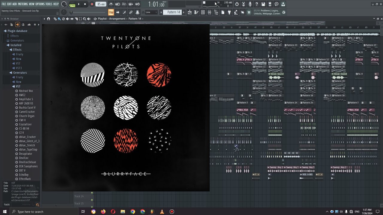 Twenty One Pilots - Stressed Out (Fl Studio Full Accurate Remake + FLP ...