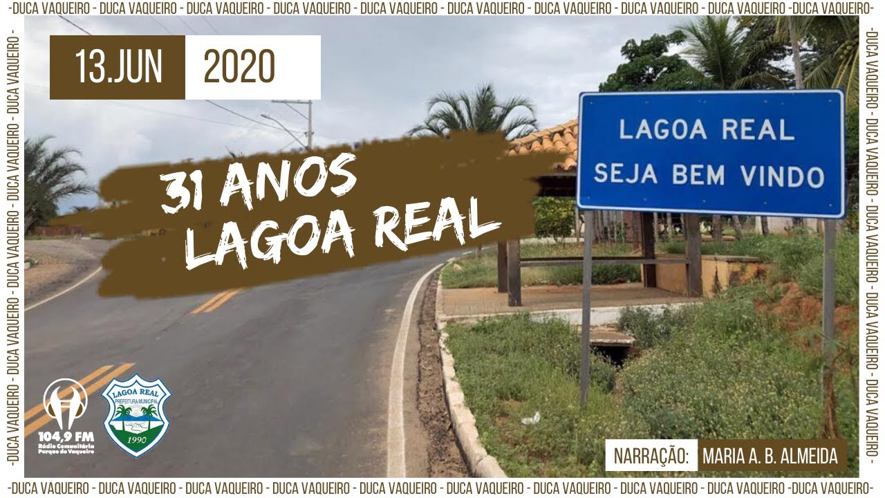 Lagoa Real 31 anos: Meu cantinho e sua história... - YouTube