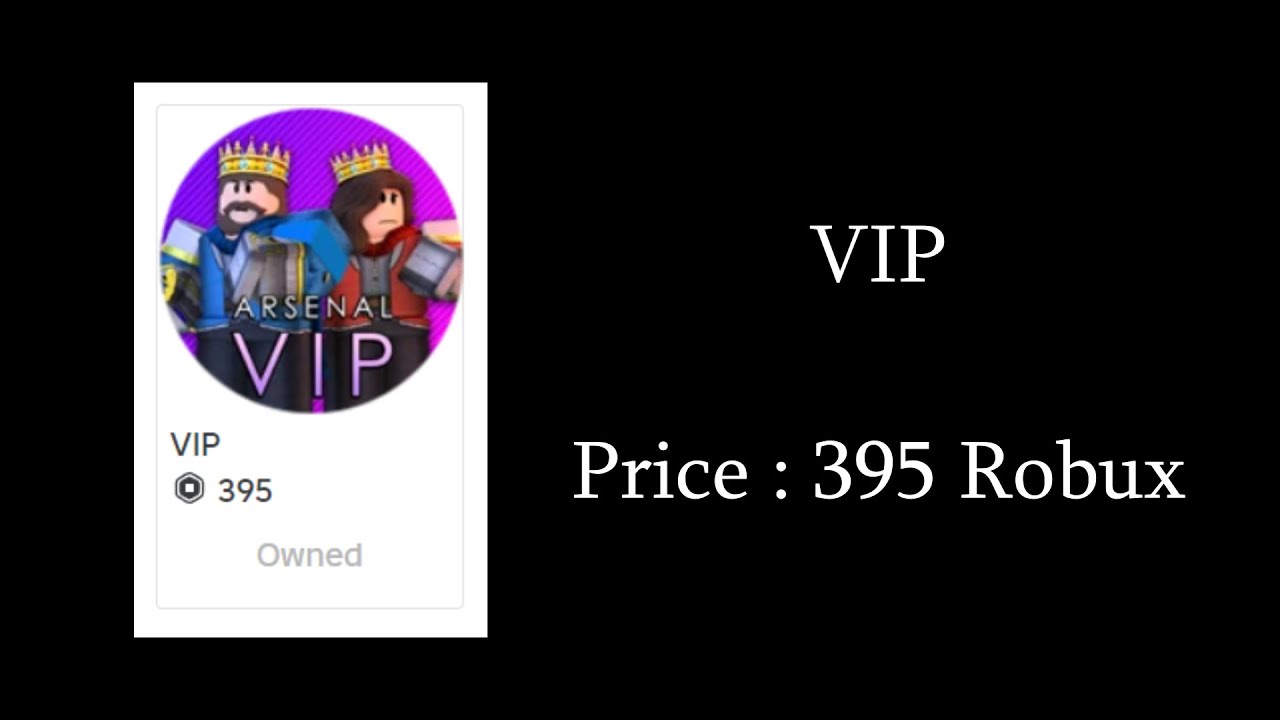 Roblox Arsenal VIP Gamepass Review - YouTube
