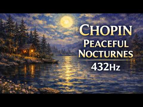 🎹 Chopin Peaceful Nocturnes — A Quiet Night of Piano Reflection