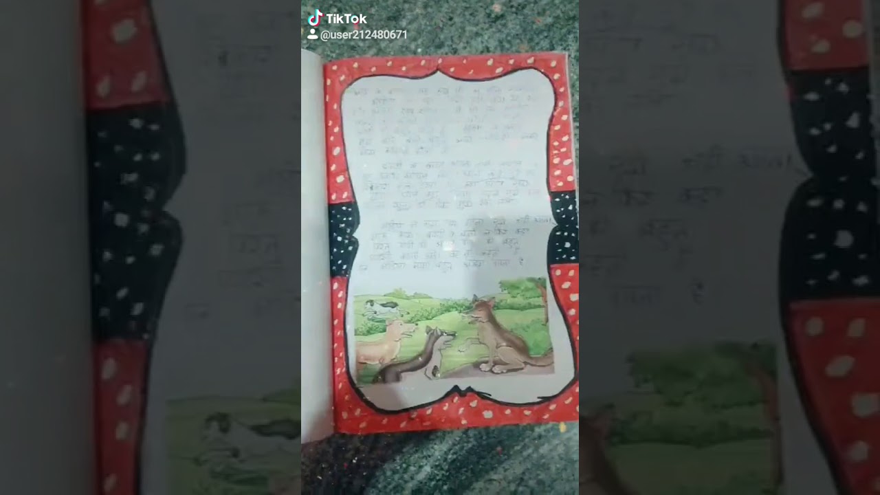 Border design for hindi project in a creative way - YouTube