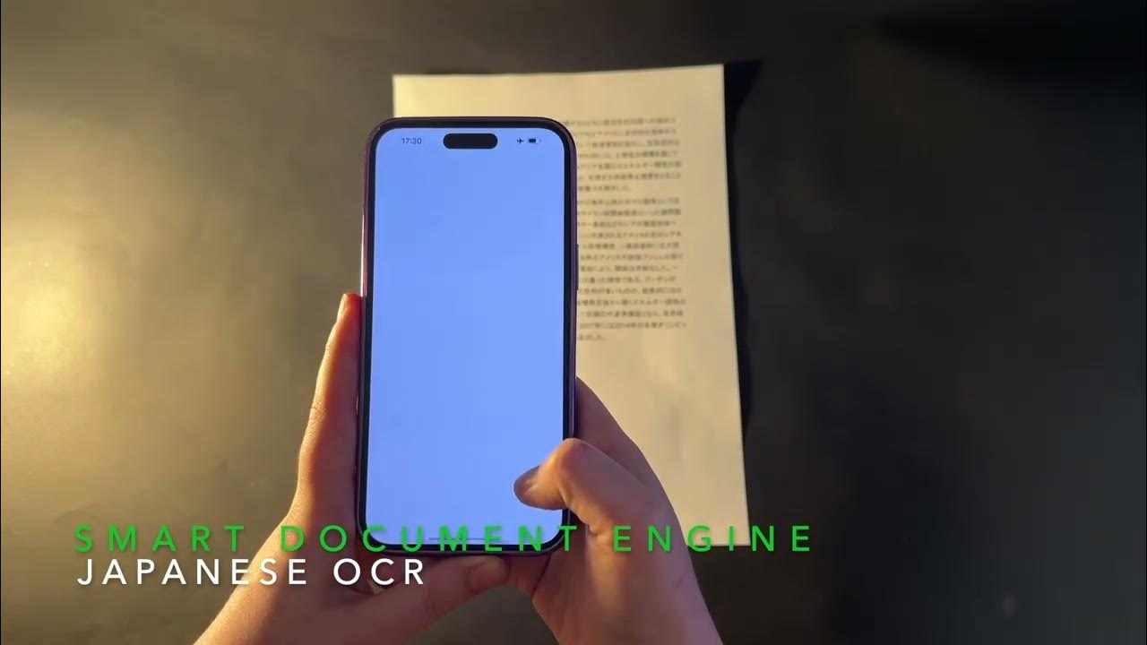 Japanese text recognition (OCR) with Smart Engines - YouTube