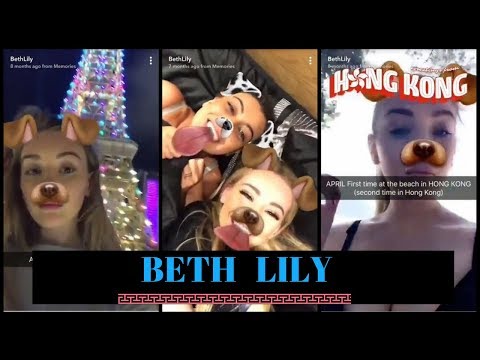 Beth lily year review | Beth lily Snapchat jan 1 2018