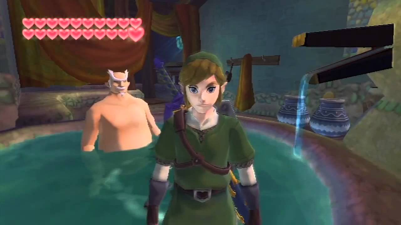 Periódico de Hyrule -Como entrar al baño de Gaepora en Skyward Sword ...