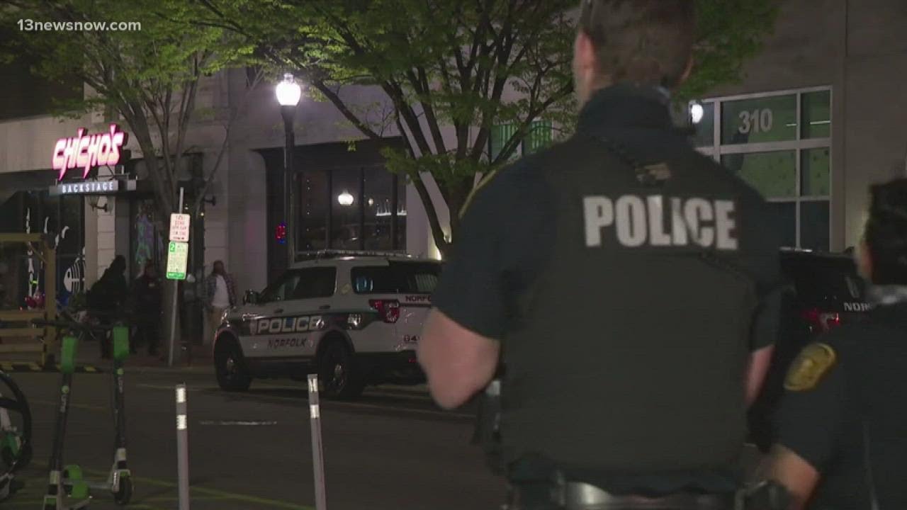 Violence in Downtown Norfolk a growing problem - YouTube