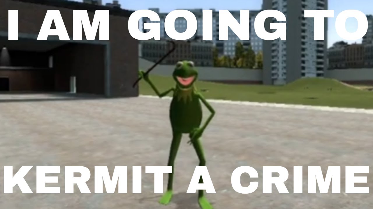 Kermit the Frog kermits a crime - YouTube