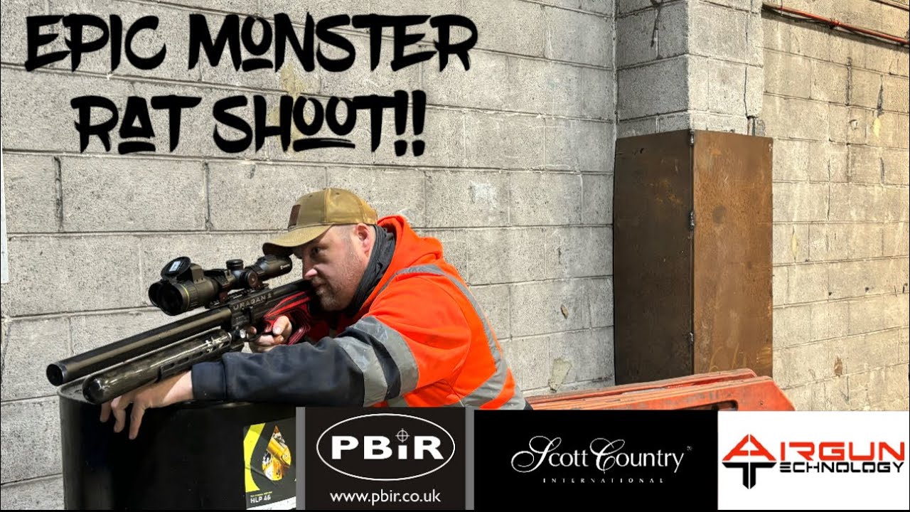 Epic nye monster rat shooting!! - YouTube