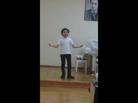 O sole mio. Iskender Gasanzade 2016.