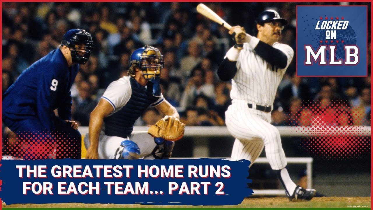 The Greatest Home Runs For Each MLB Team... Part 2 - YouTube