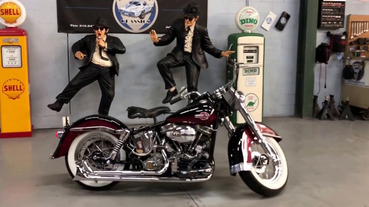 1959 Harley Davidson Panhead - YouTube