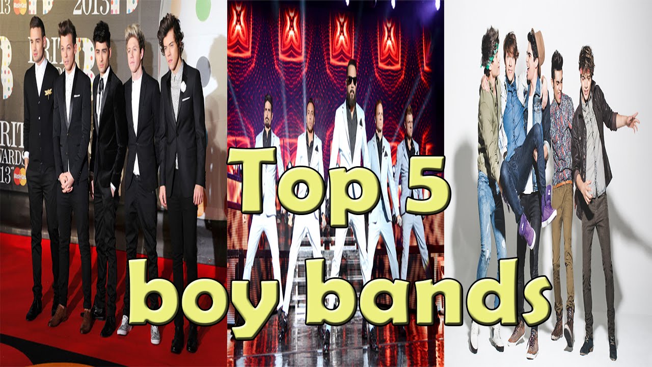 top 5 de las mejores boy bands - YouTube