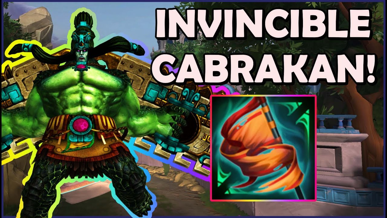 CABRAKAN is INVINCIBLE Smite A-Z Support (Season 11 Cabrakan Support ...