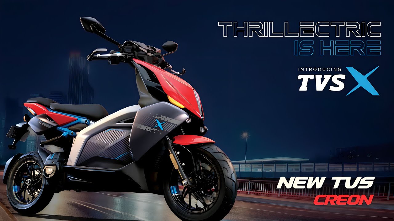Tvs X Electric Scooter | Tvs Creon Production Version | Ola S1 Pro ...