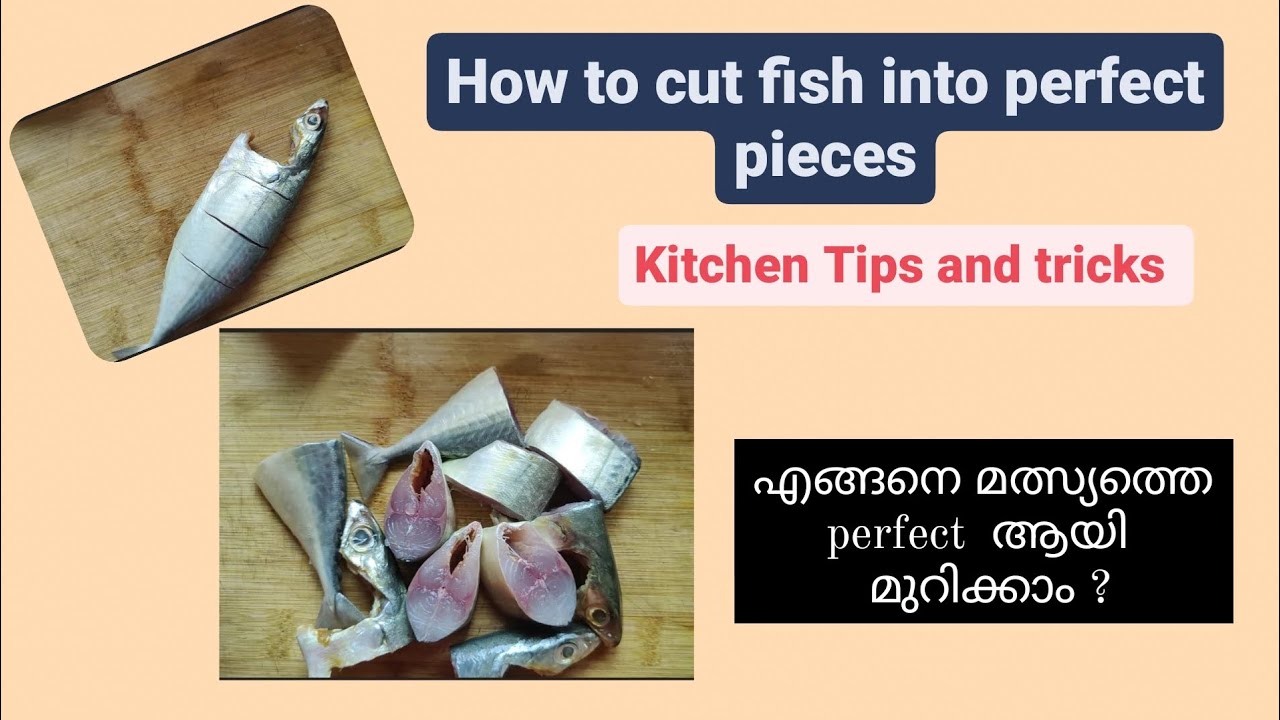 എങ്ങനെ മത്സ്യത്തെ ആയി മുറിക്കാം ?How to cut fish perfectly| kitchen ...