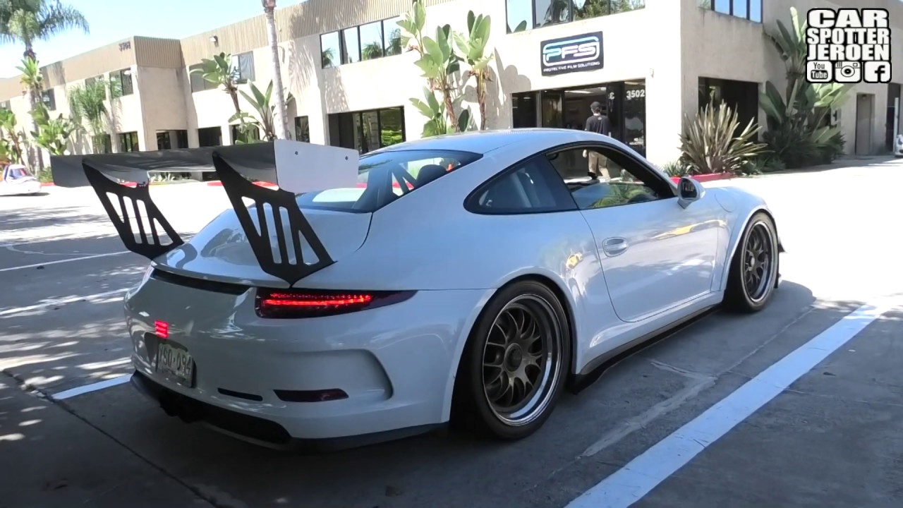 Streetlegal Porsche GT3 Cup with SSR Performance exhaust! - YouTube