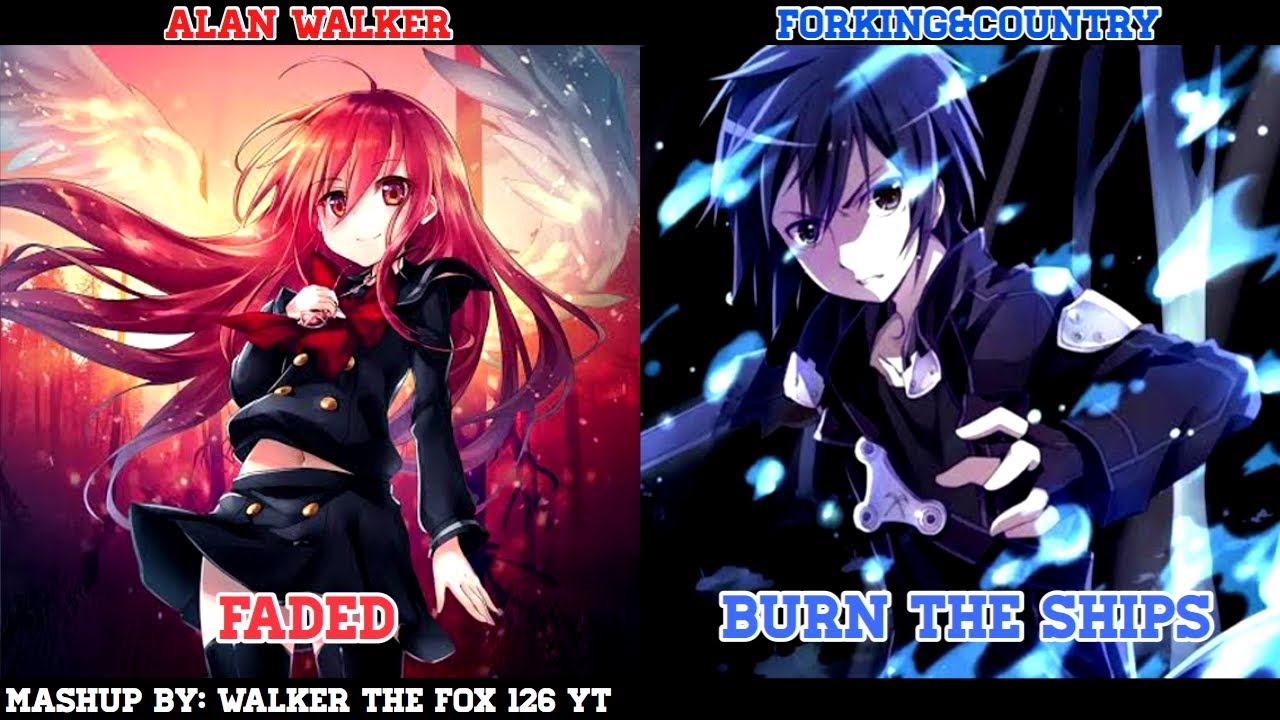 Nightcore - Faded ‬Burn The Ships ~ (Switching Vocals) - YouTube