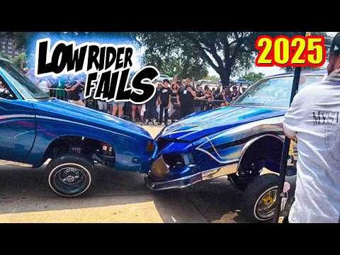 LOWRIDER FAILS 2025 / STRANGE CRAZY LOWRIDERS #6