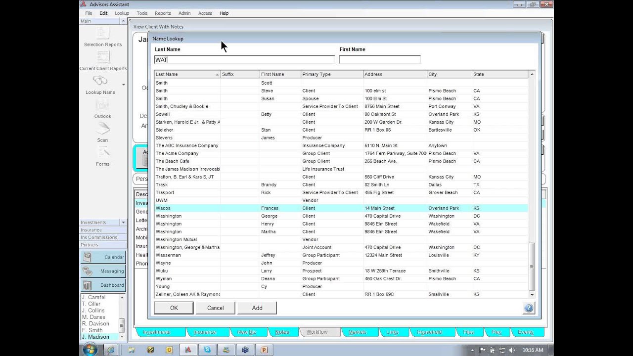 Getting Started with Advisors Assistant - YouTube