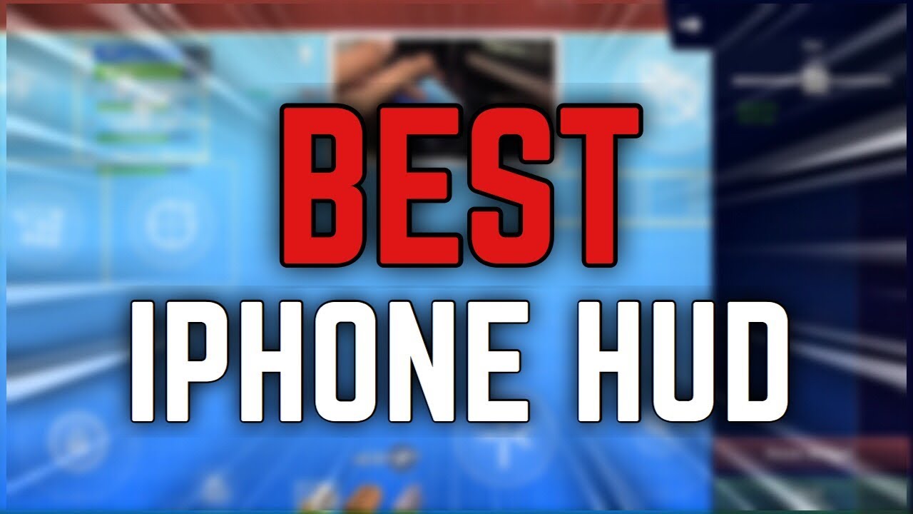 MY HUD SHOWCASE | BEST IPHONE HUD - YouTube