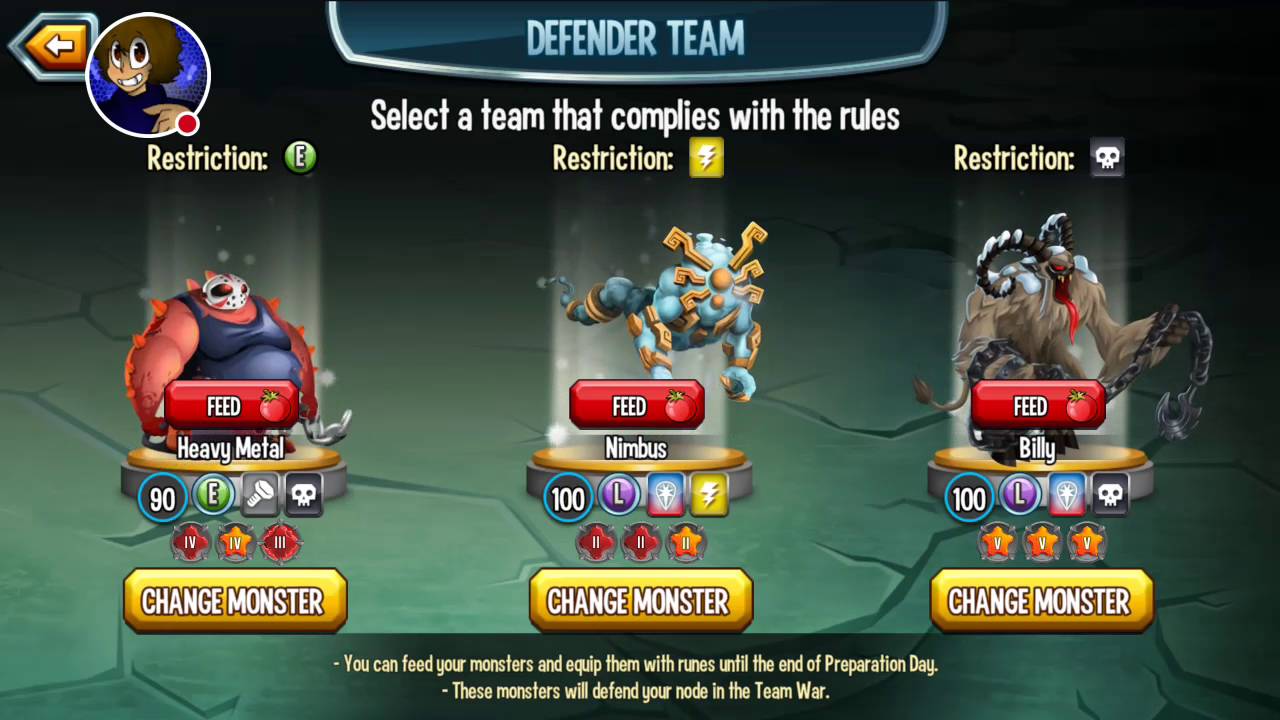 Team War Guide- Monster Legends - YouTube