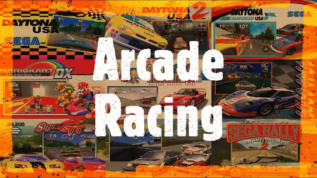 Arcade Racing HyperSpin, Arcade PC Game Selection Wheel Demonstration ...