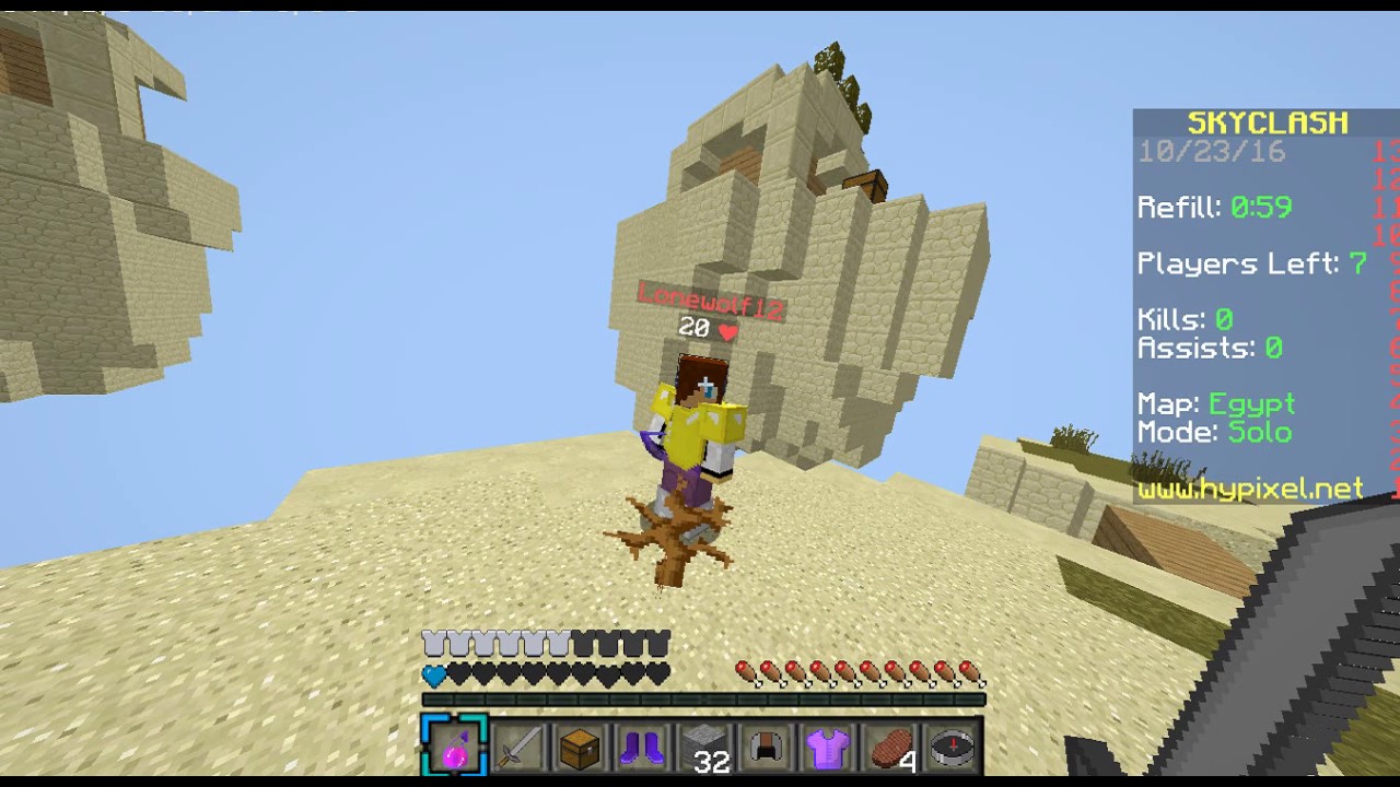 Minecraft Hypixel minigames 1 hour special - YouTube