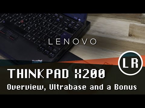 Lenovo ThinkPad X200: Overview, Ultrabase and a Bonus (The Fake ThinkPad)