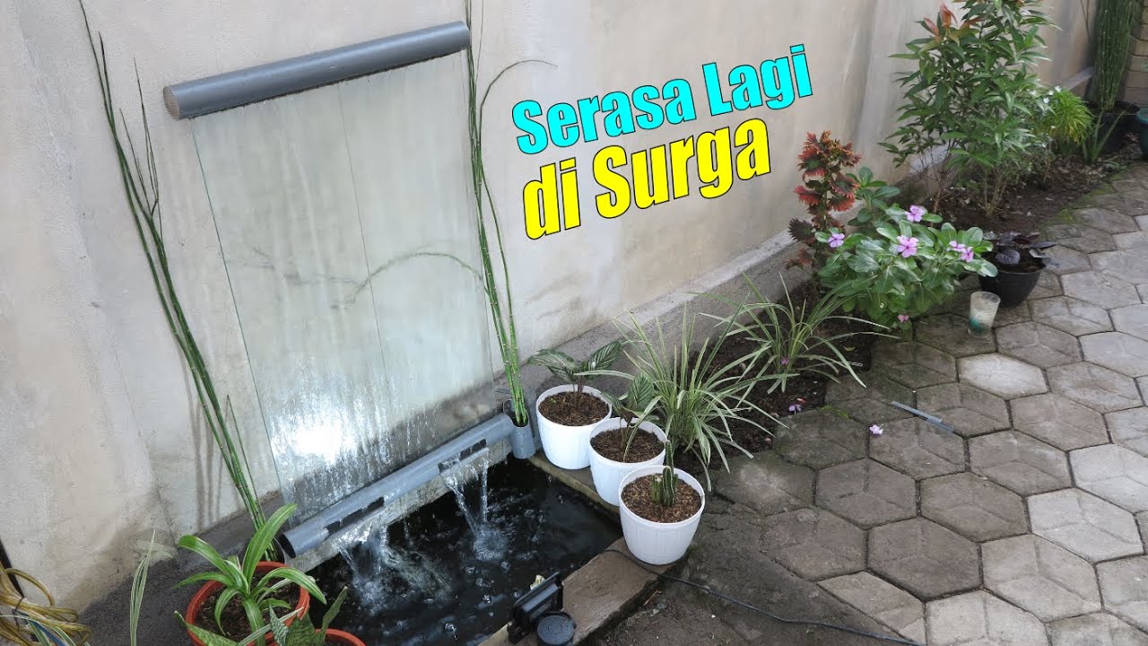 Membuat Air Terjun Kaca Ajaib || Serasa Di Surga - YouTube