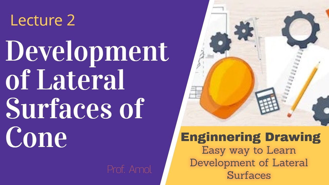 Development of Lateral Surfaces of Cone Lecture 2 - YouTube