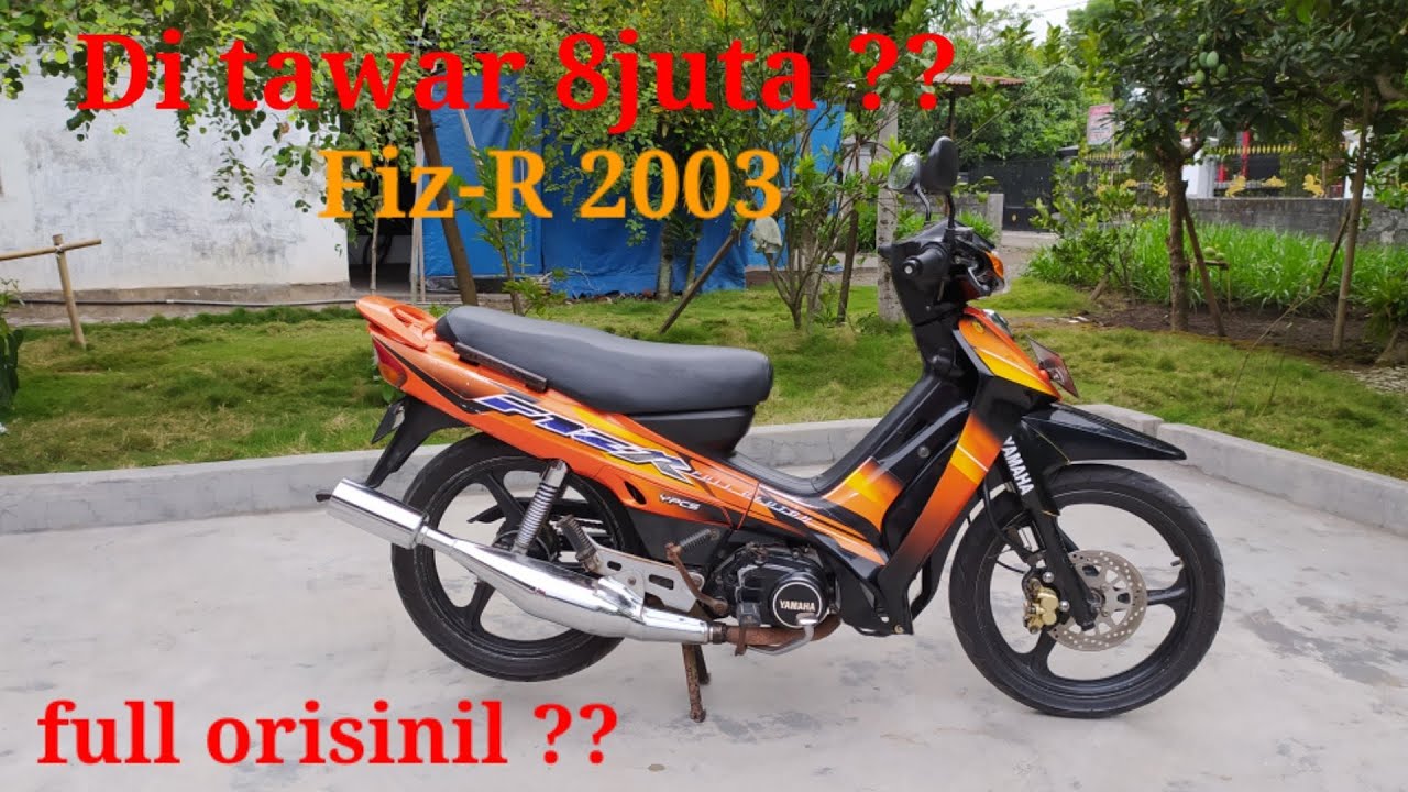 Fiz-R 2003 ORISINIL || PLAT BARU DI TAWAR 8JUTA ?? - YouTube