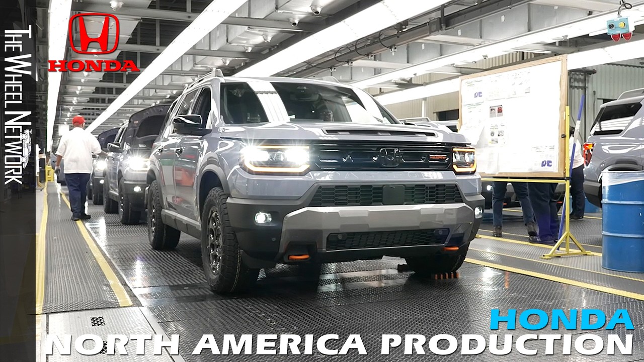 Honda Production in America – United States and Canada - YouTube