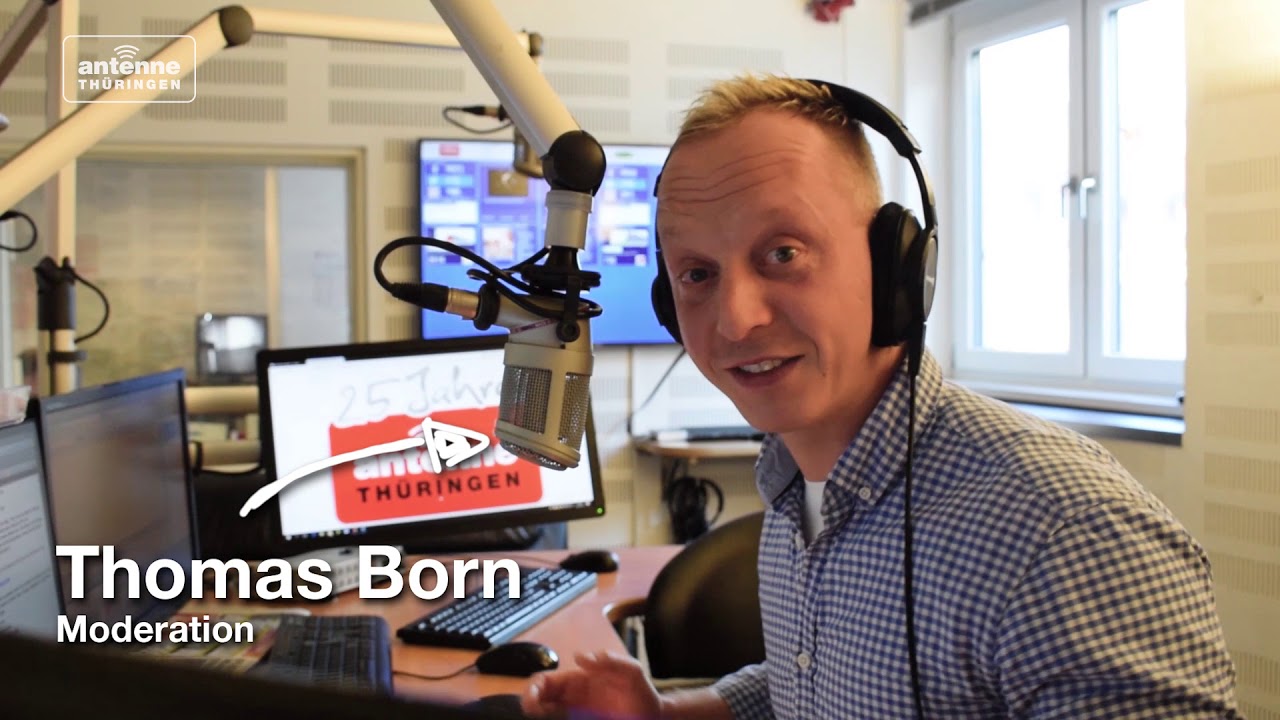25 Jahre ANTENNE THÜRINGEN: Thomas Born - YouTube