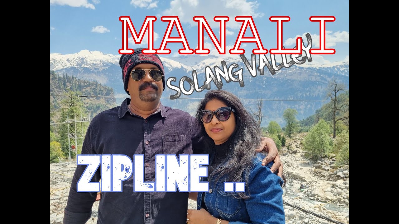 ZIP LINE MANALI, SOLANG VALLY - YouTube